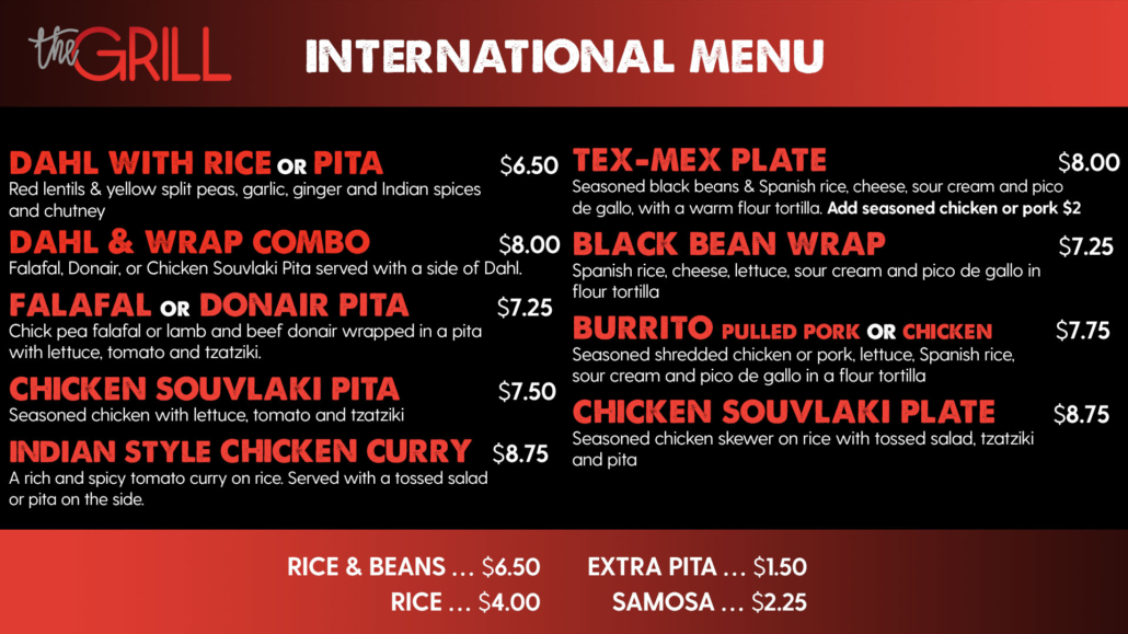 The Grill | UVSS - University of Victoria Students' Society