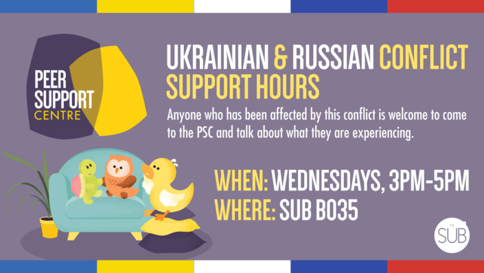 Peer Support Centre - UVSS - University of Victoria Students' Society