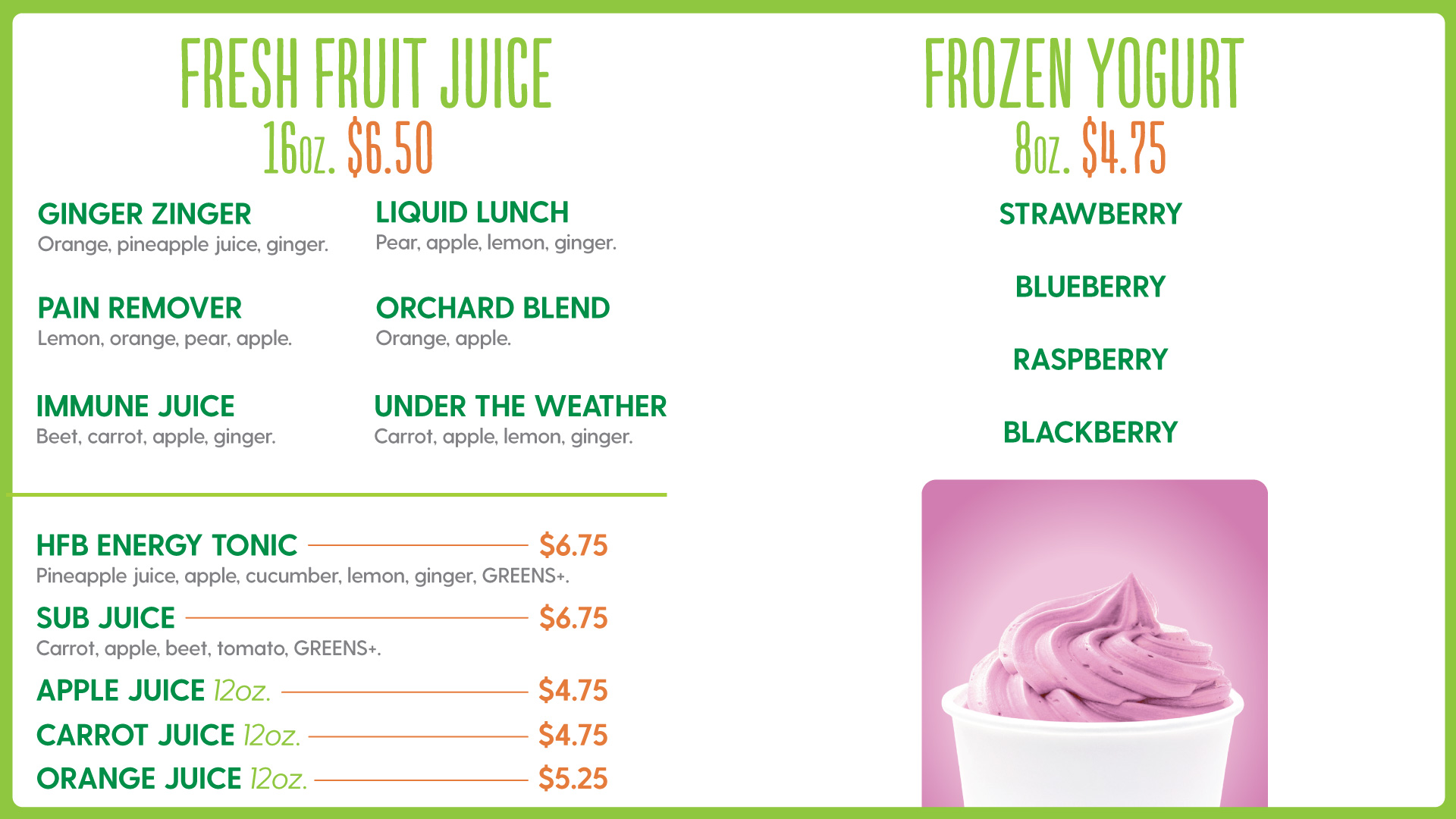 HFB - Health Food Bar - UVSS - University of Victoria Students' Society