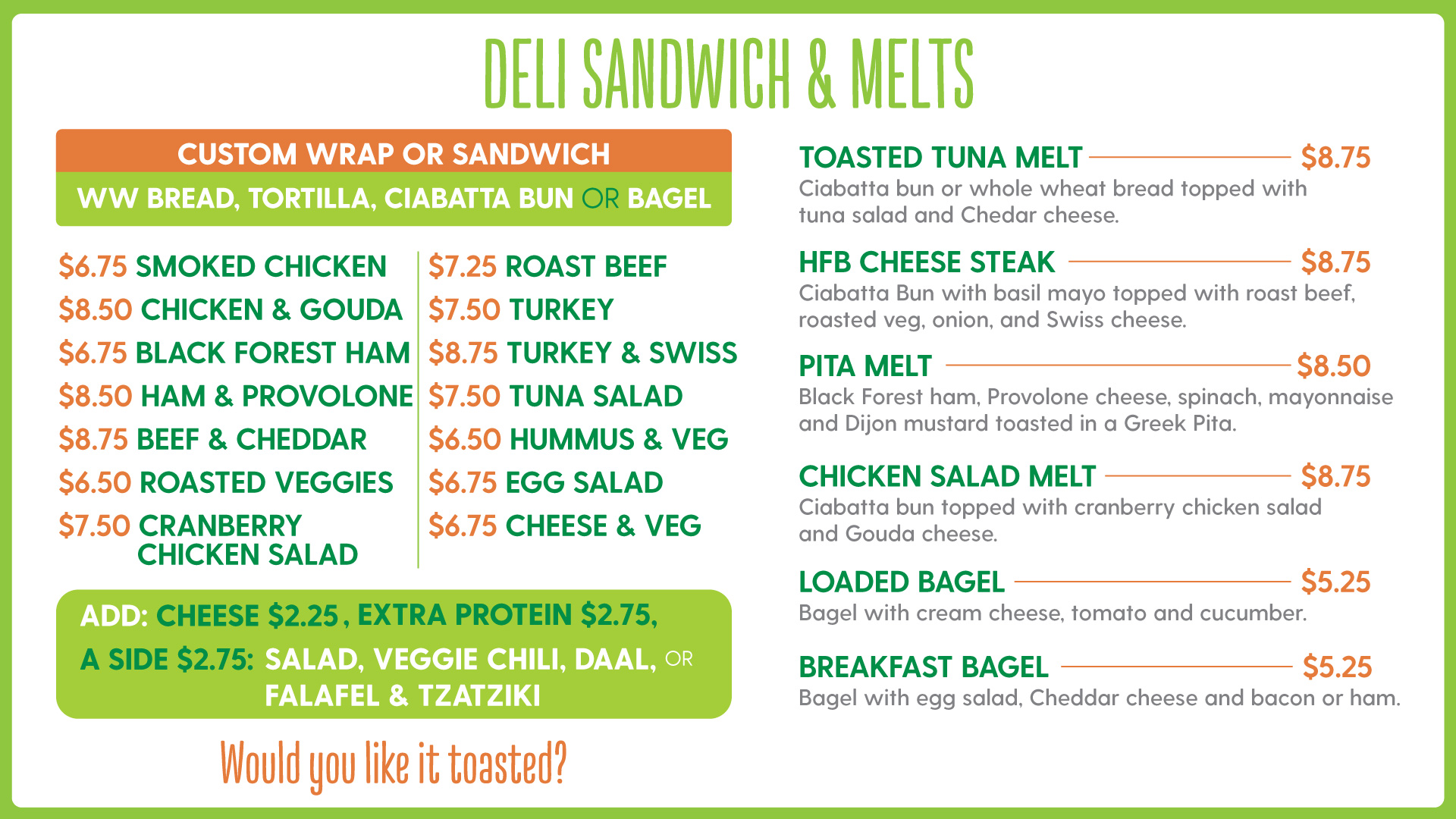 HFB - Health Food Bar - UVSS - University of Victoria Students' Society