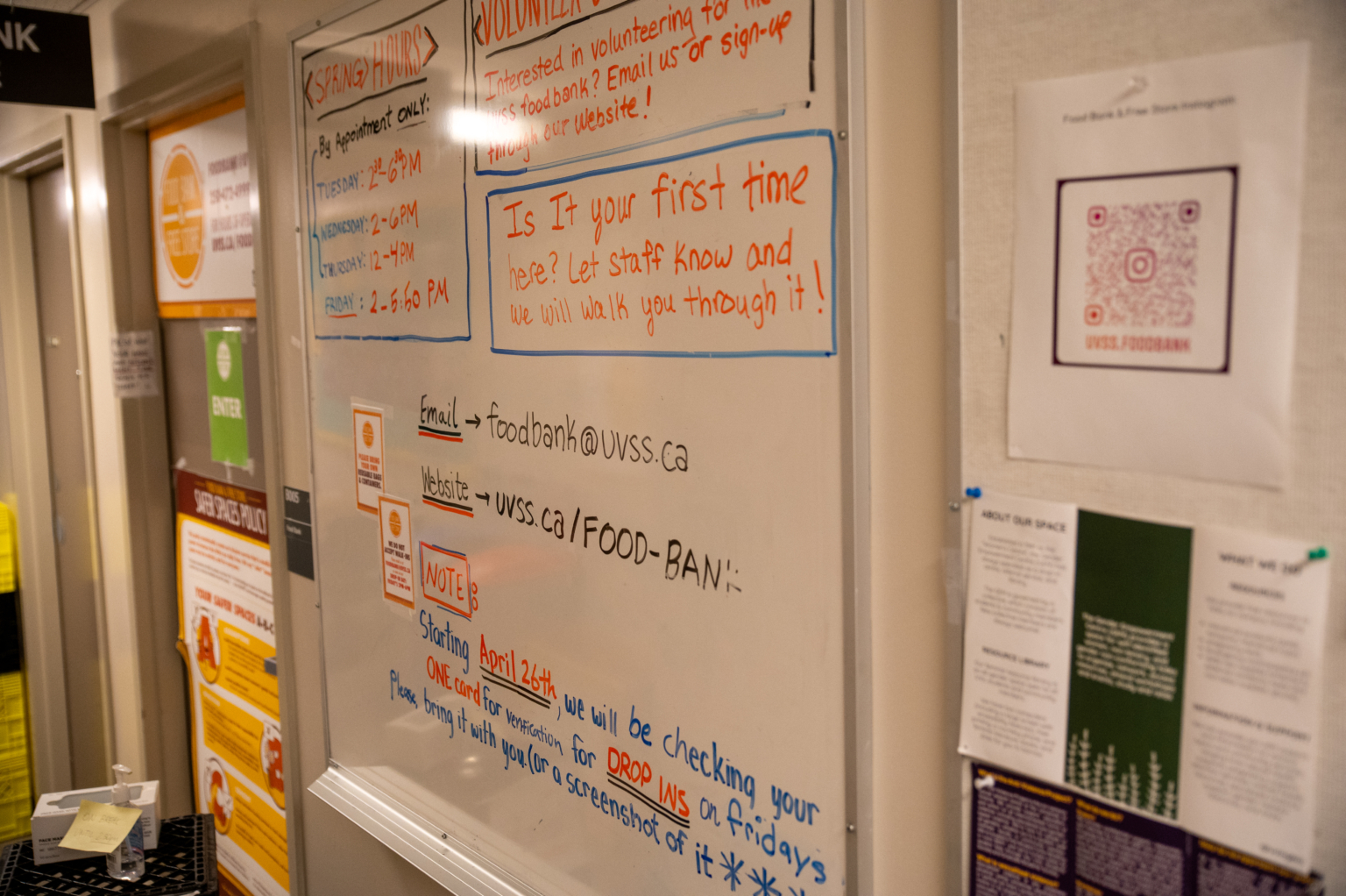 UVSS Food Bank - UVSS - University of Victoria Students' Society